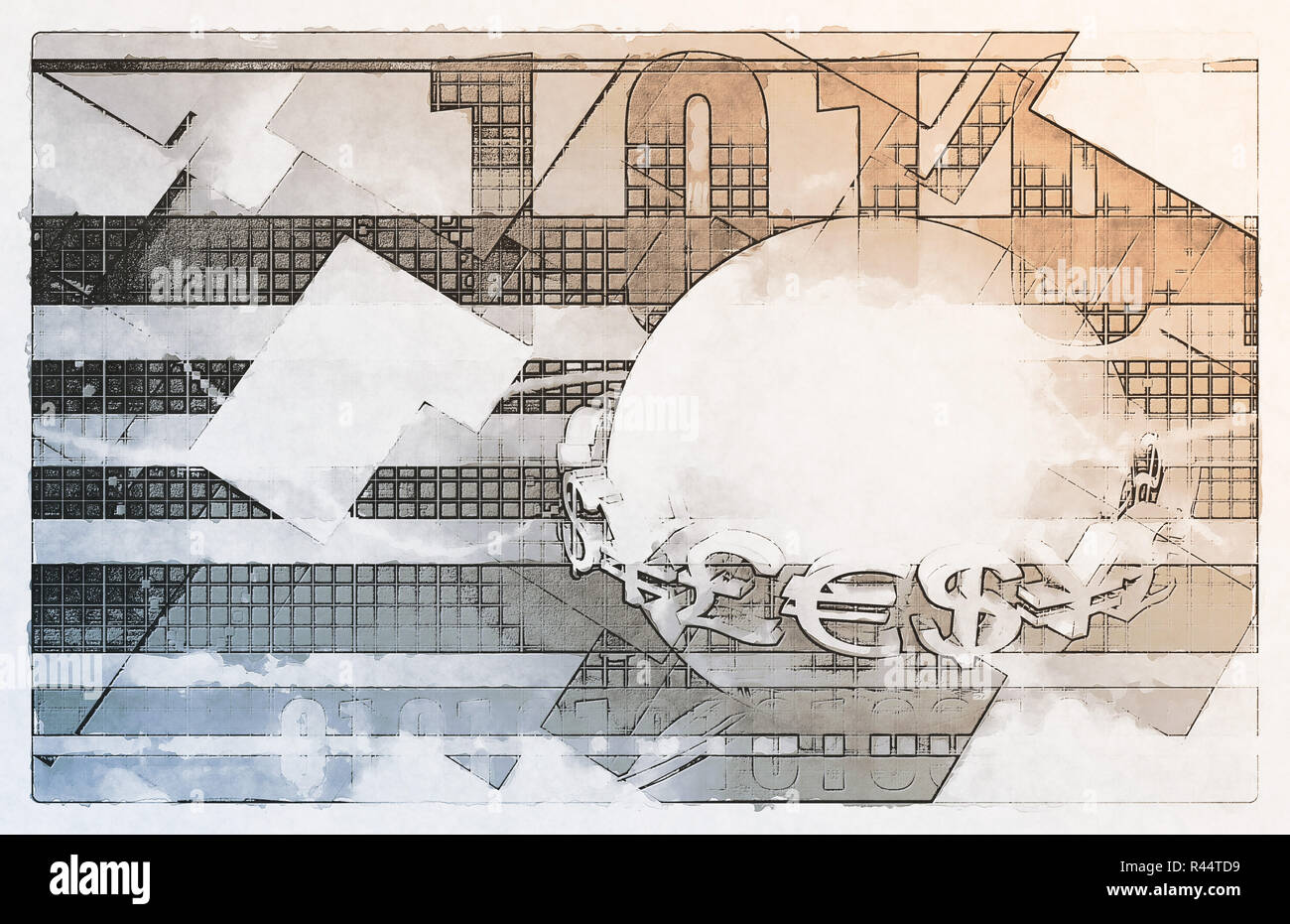 Business Finance and Stock Market Shares Abstract Stock Photo - Alamy