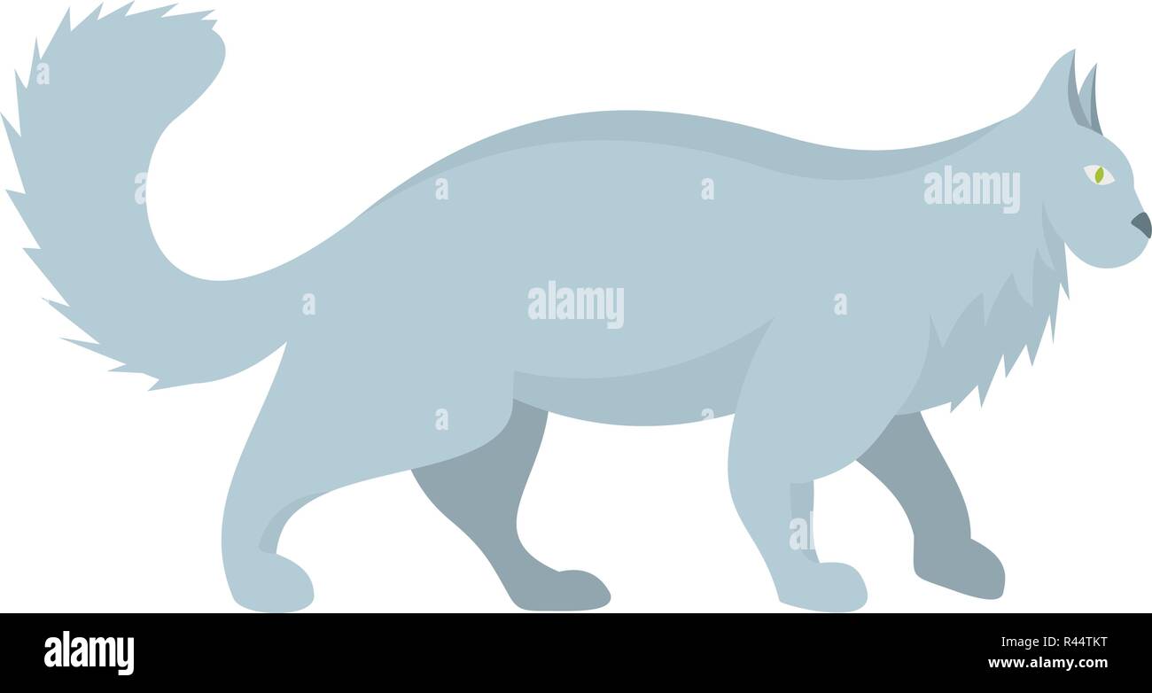 Beautiful white cat cartoon animation hi-res stock photography and ...