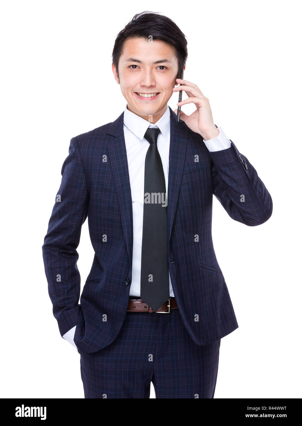 Mature korean man speaking hi-res stock photography and images - Alamy