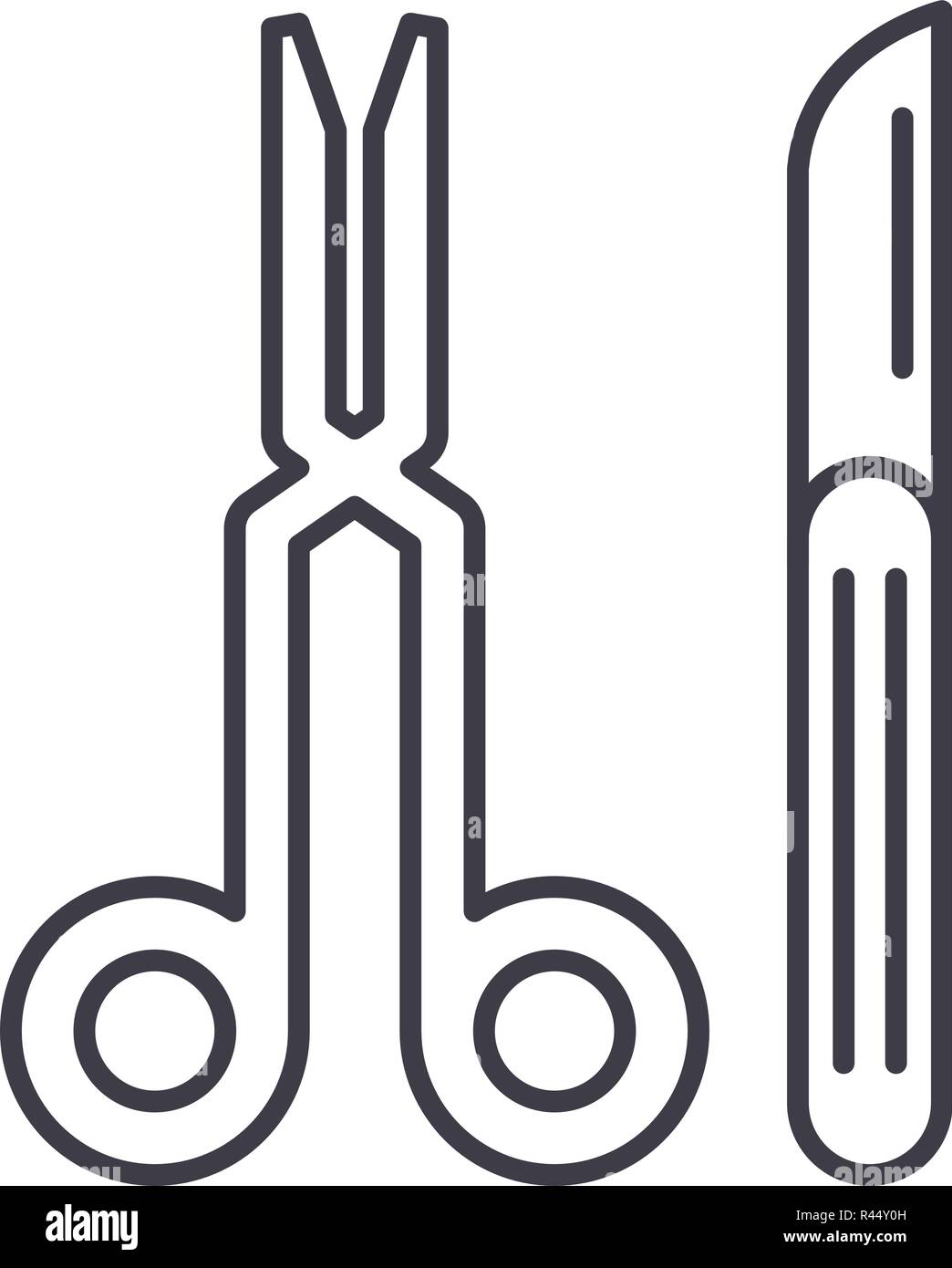 Surgeon Tools Clipart