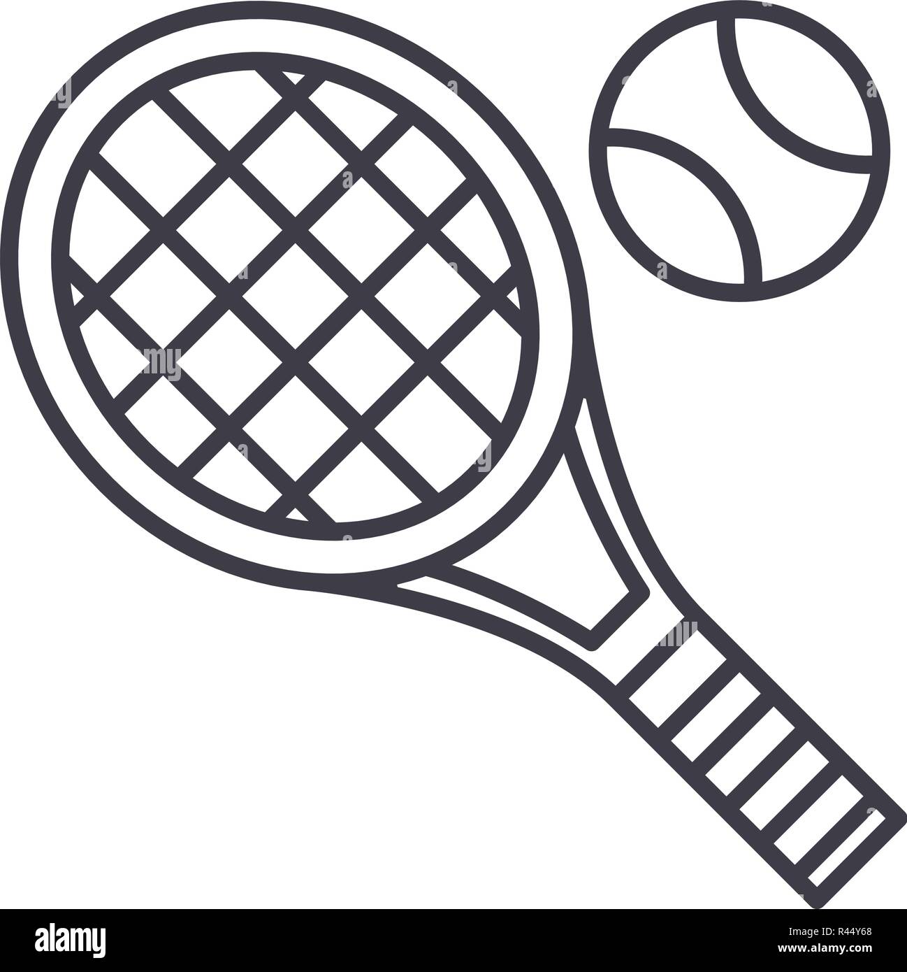 Tennis Racket Clip Art Vector