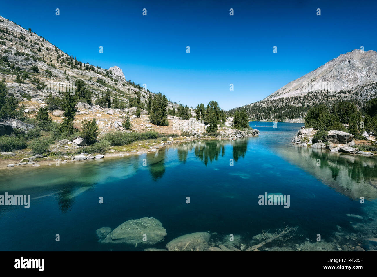 Landscape in the Sierra Nevada Mountains Stock Photo - Alamy