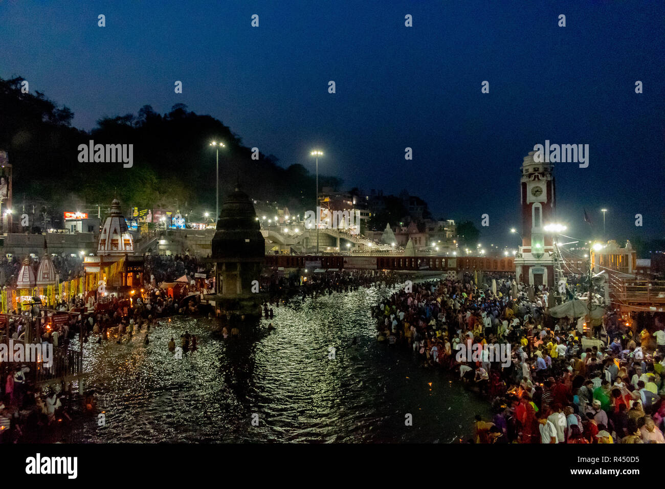 Har ki pauri (haridwar, india) High Resolution Stock Photography and ...