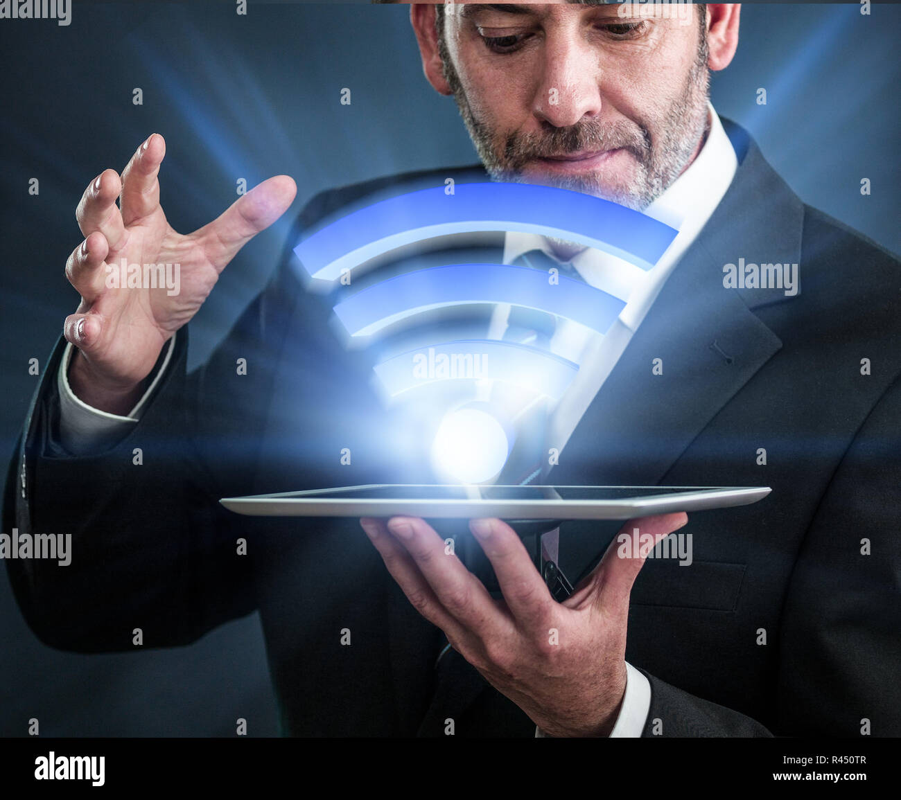 Li fi background hi-res stock photography and images - Alamy
