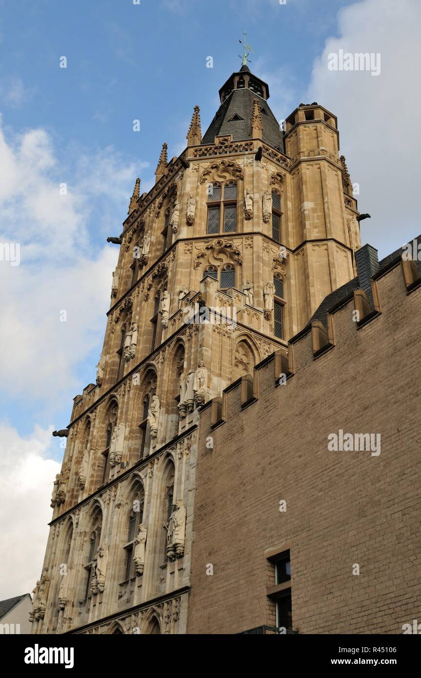 the cologne city hall Stock Photo - Alamy