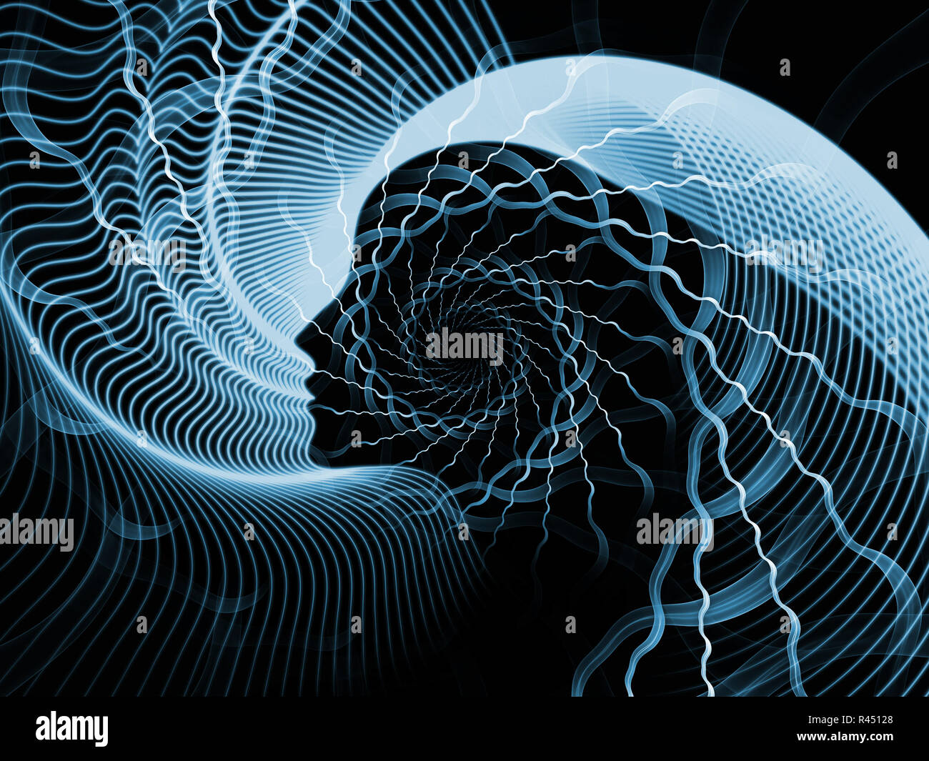 Depth math visualization hi-res stock photography and images - Alamy