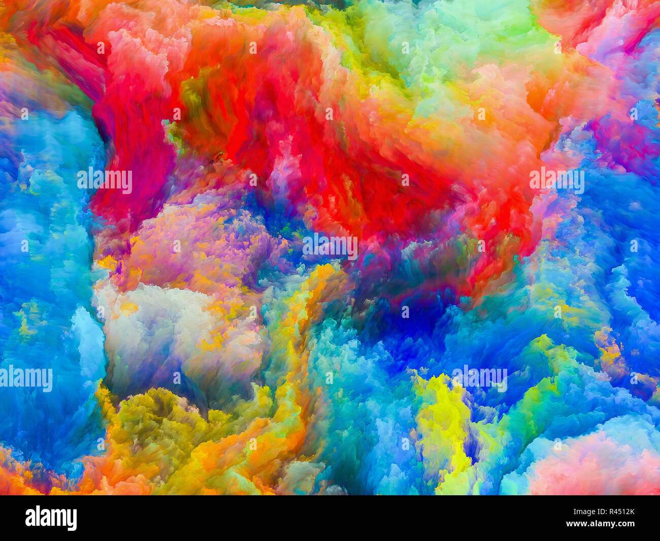 Energy of Colors Stock Photo - Alamy