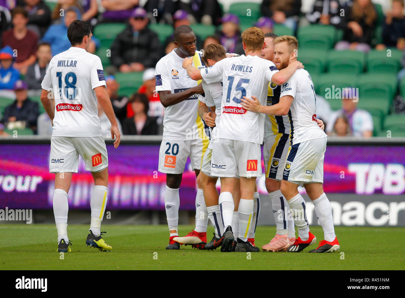 Perth, Australia. 25th November 2018, nib Stadium, Perth, Australia; A ...