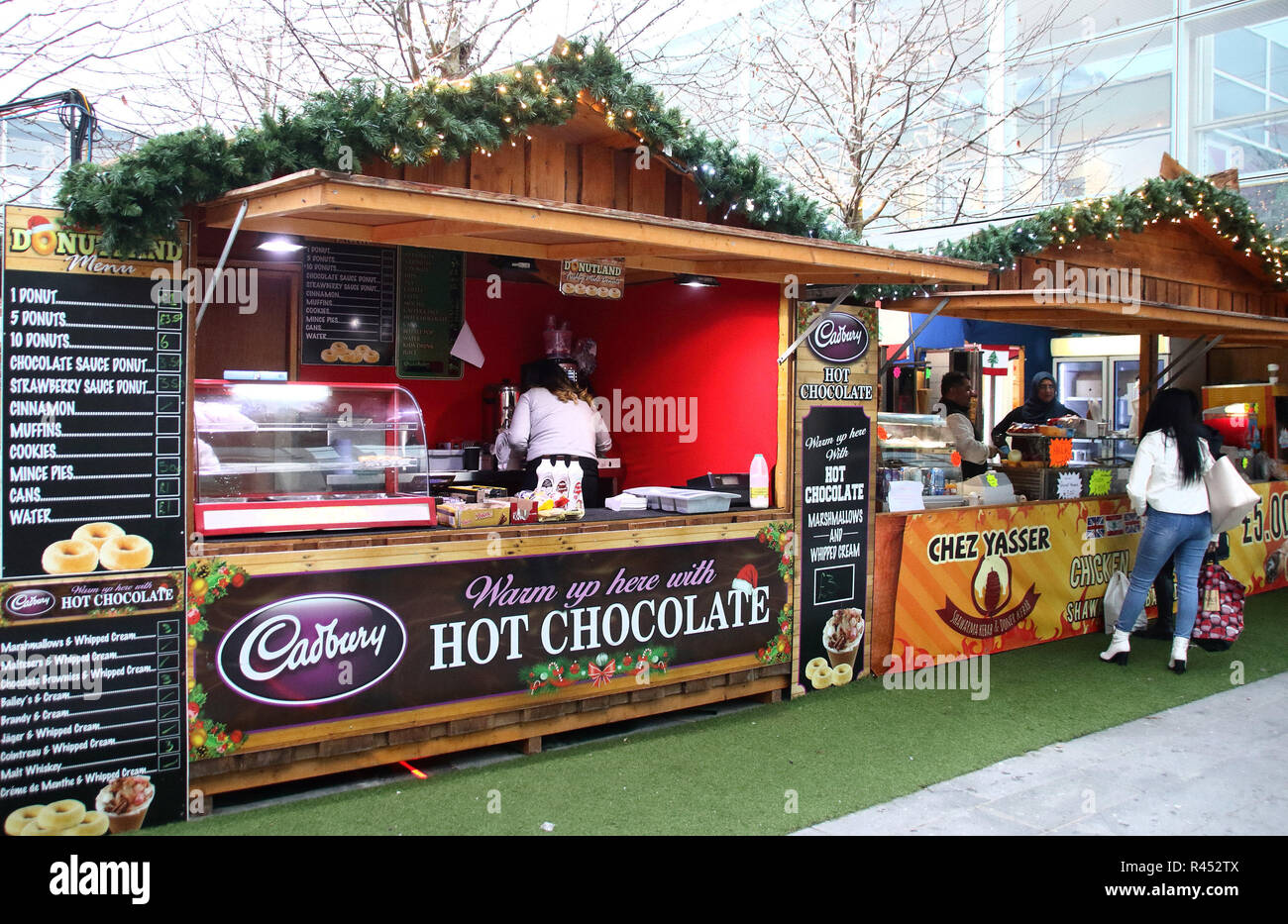 Milton Keynes, UK. 24th Nov, 2018. Shopping centres like: Mk and Intu ...
