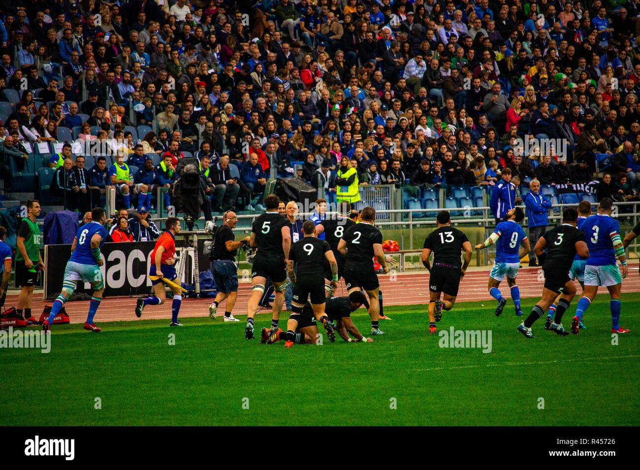 Rome olympic stadium hi-res stock photography and images - Alamy