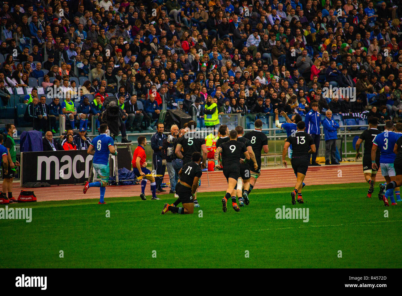 Olympic Stadium Rome Football High Resolution Stock Photography and ...