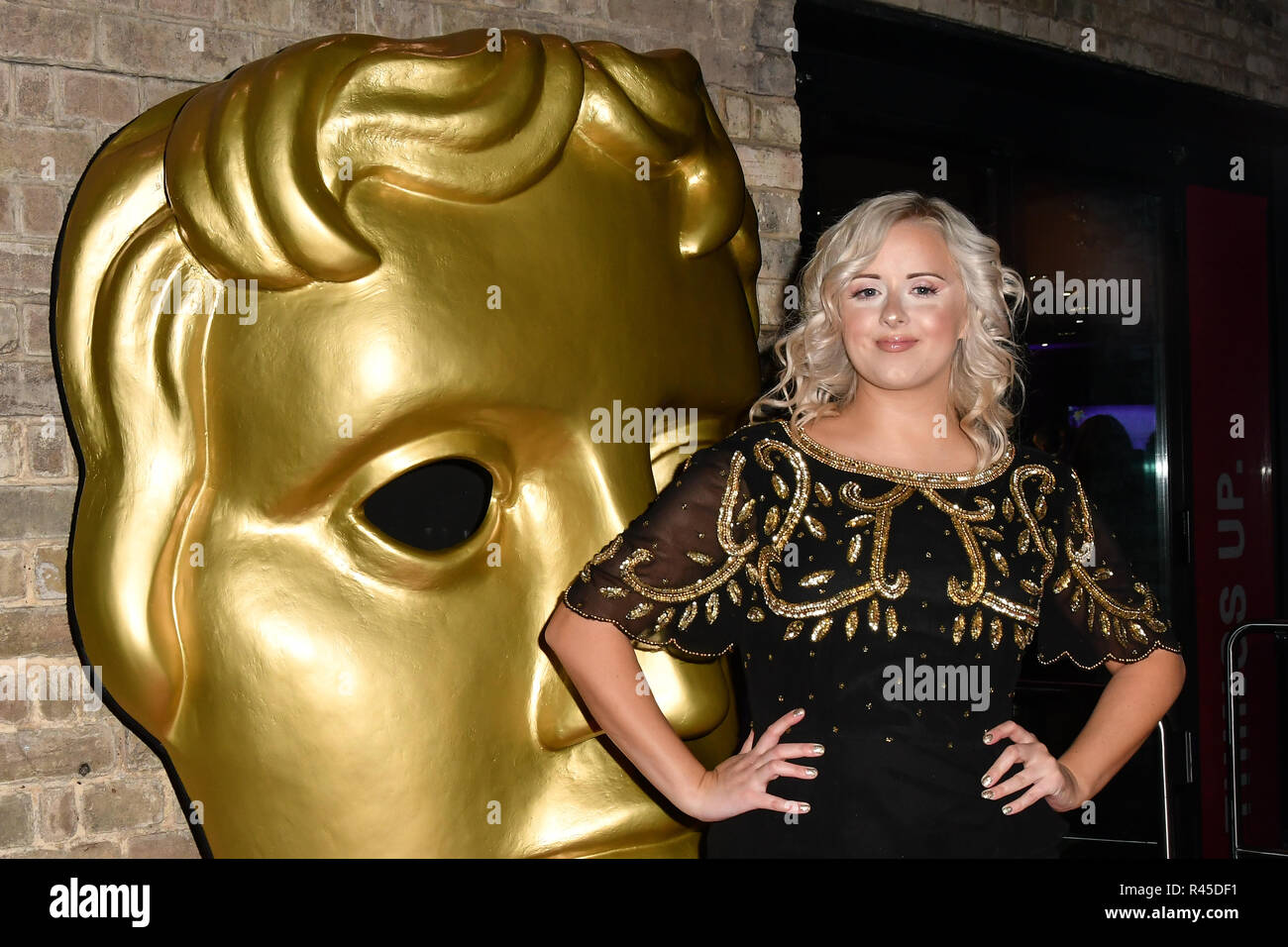 Katie Thistleton arrivers at the BAFTA Children's Awards 2018 at ...