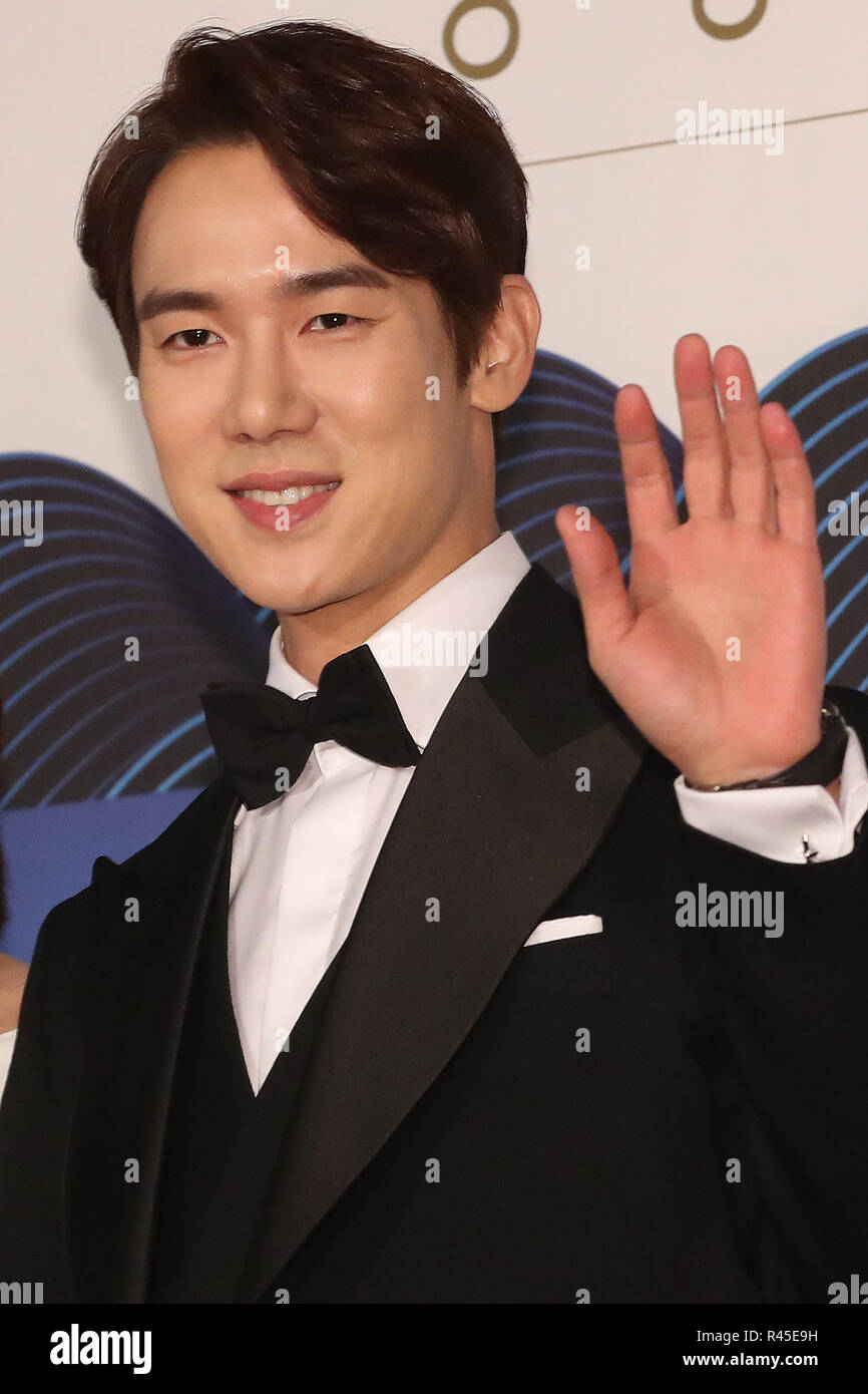 26th Nov, 2018. S. Korean actor Yoo Yeon-suk South Korean actor Yoo ...