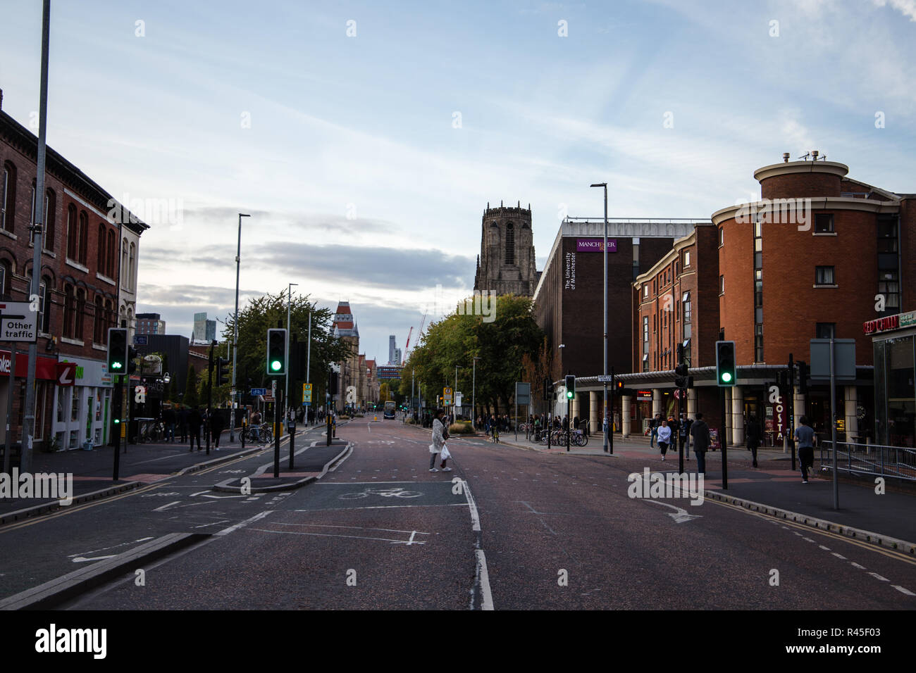 Manchester street photography Stock Photo - Alamy