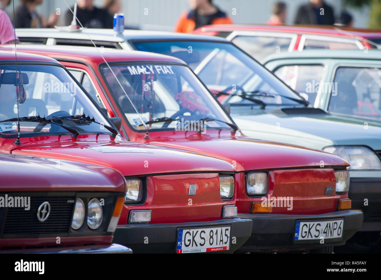 Polish automobile Polski Fiat 125p manufactured by Passenger Automobile ...