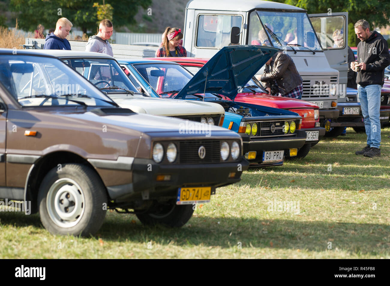 Polish automobile FSO Polonez manufactured by Passenger Automobile ...