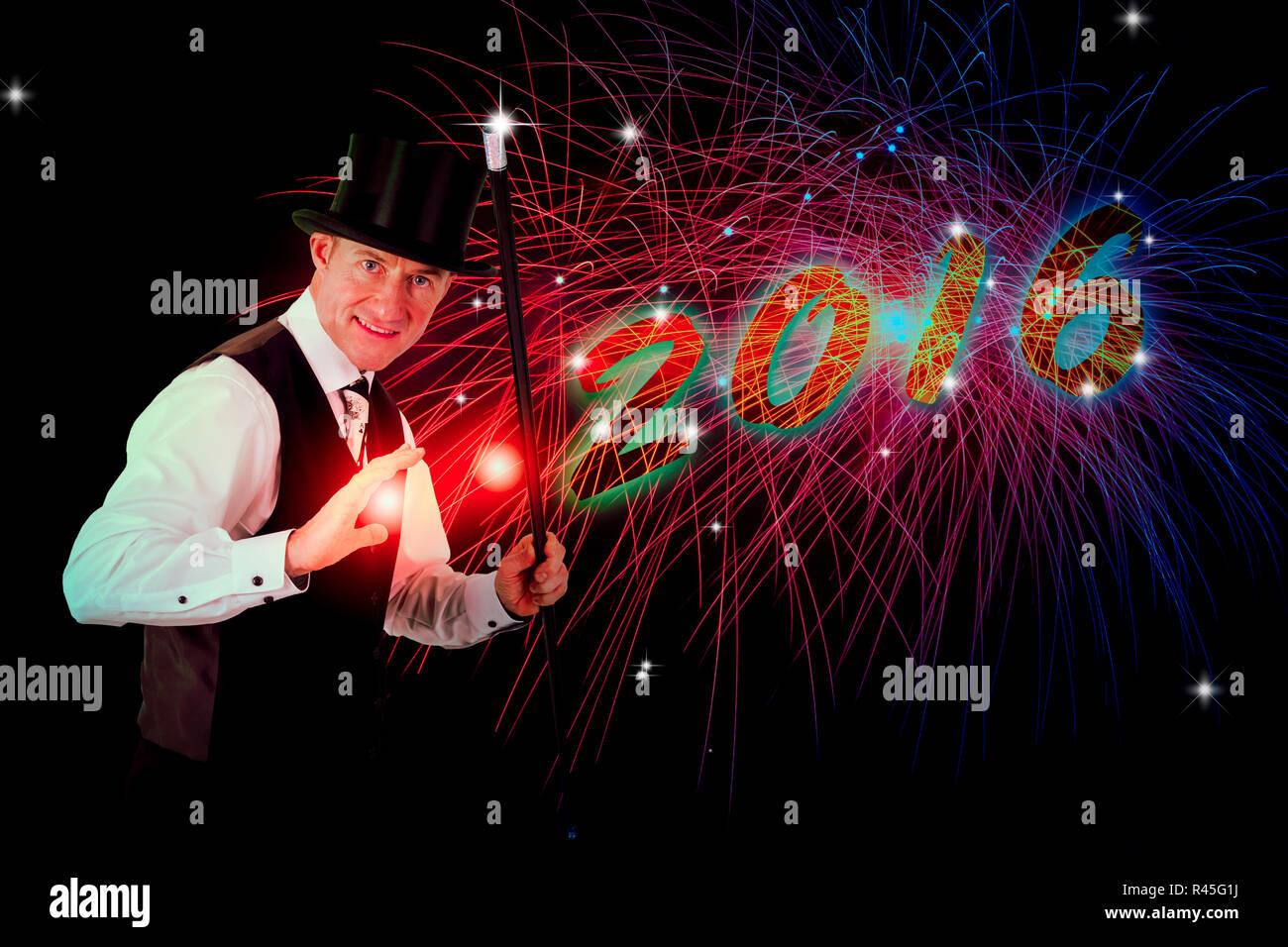 Magic wand fireworks hi-res stock photography and images - Alamy