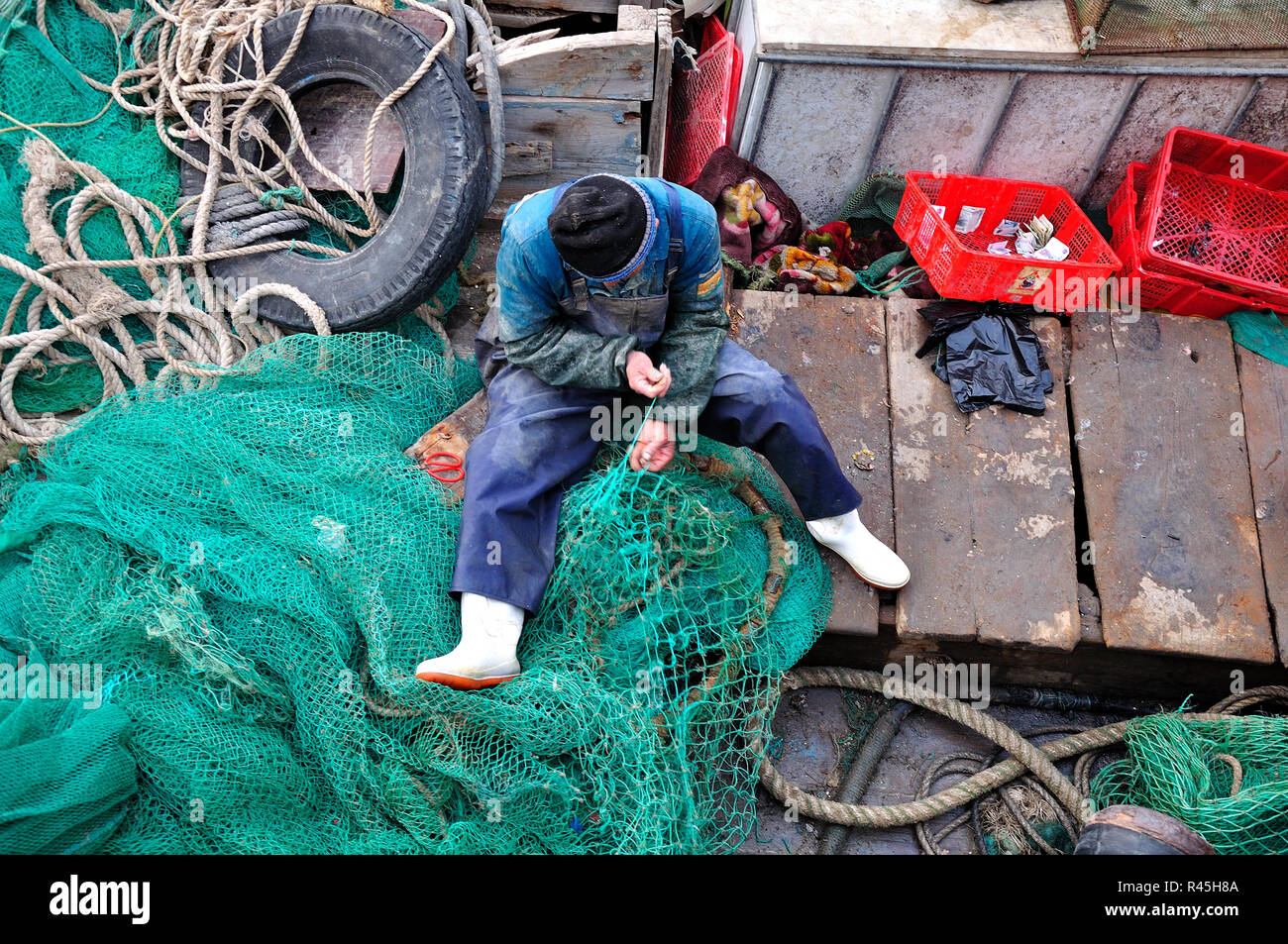 Commercial fish pond hi-res stock photography and images - Alamy