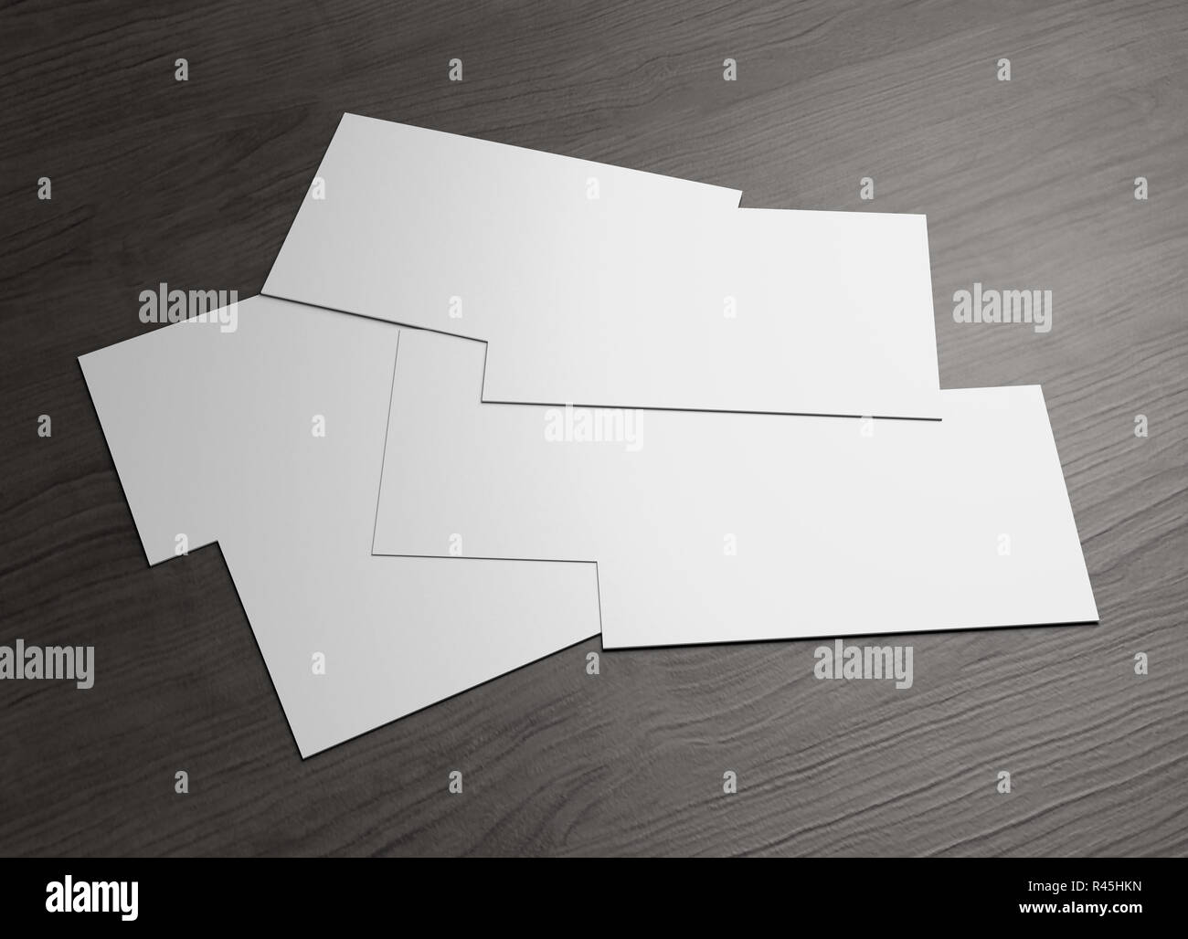 many name card for business presentation Stock Photo - Alamy