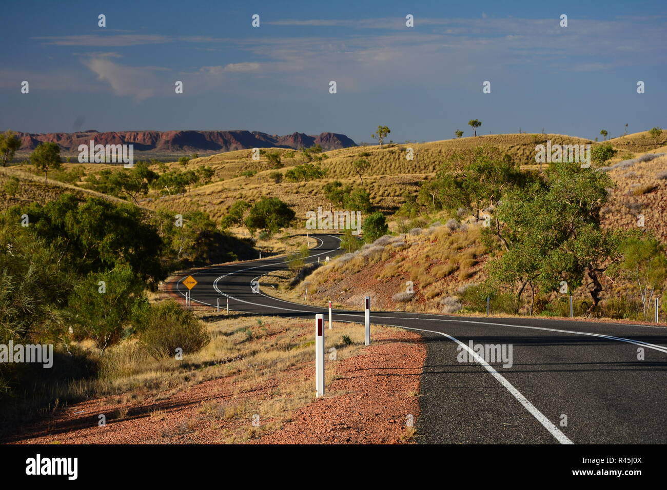 road namatjira drive Stock Photo - Alamy