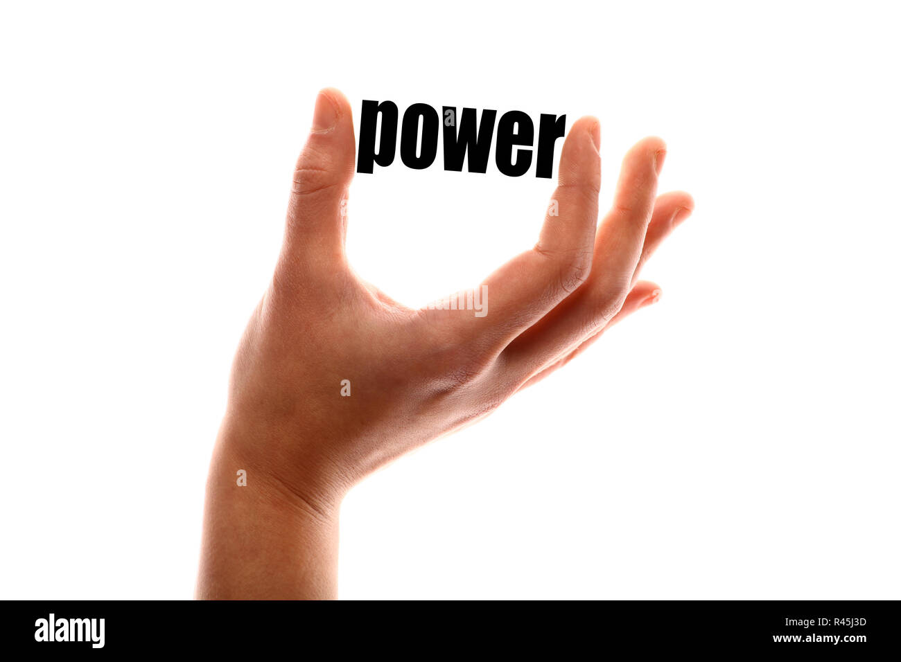 Smaller power concept Stock Photo - Alamy