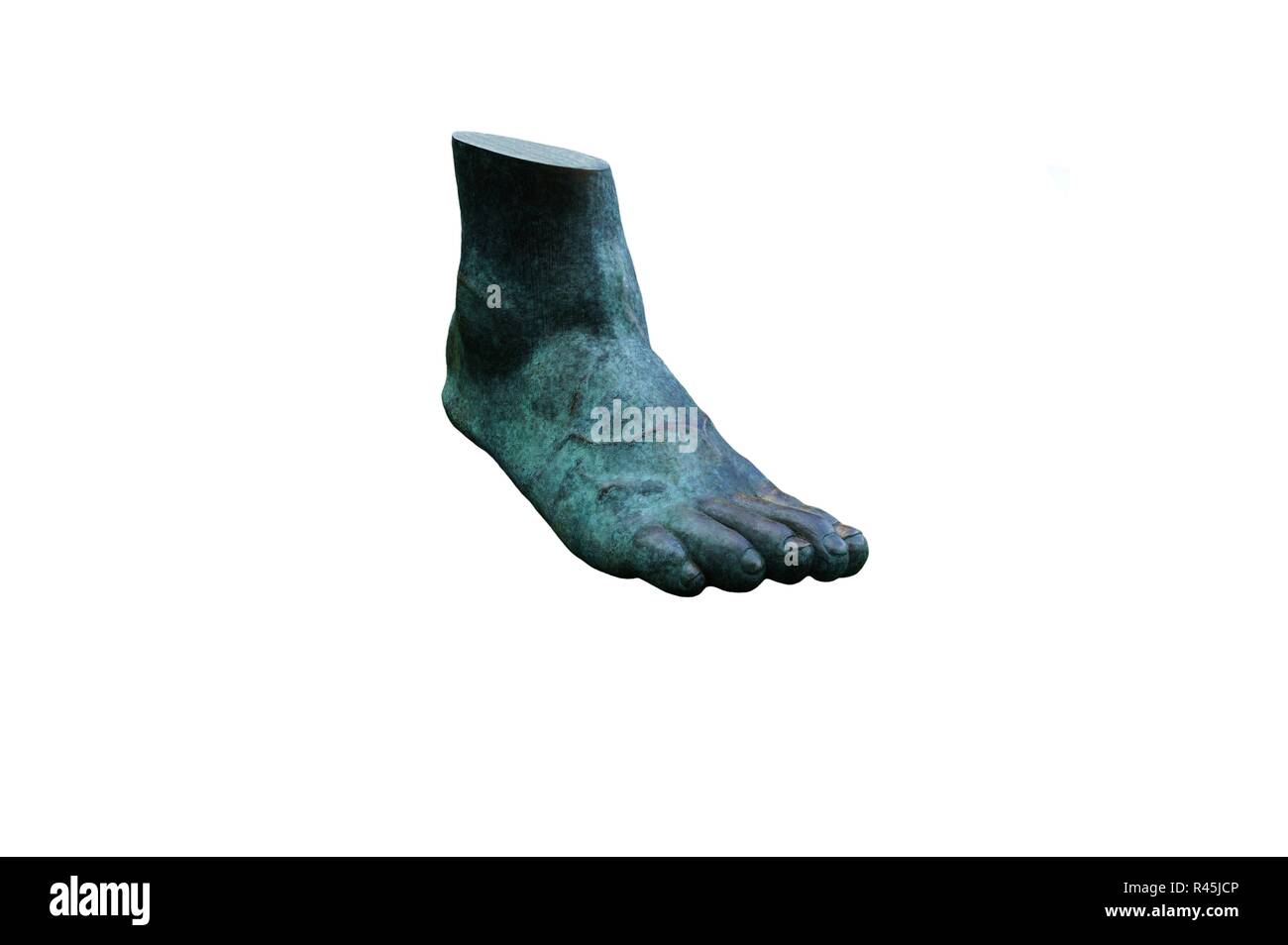 Statue foot Cut Out Stock Images & Pictures - Alamy