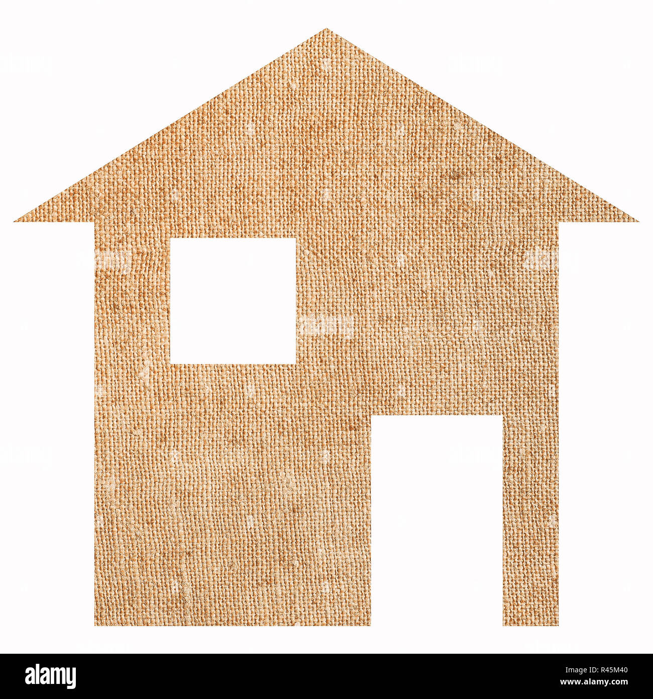 Hessian construction Cut Out Stock Images & Pictures - Alamy