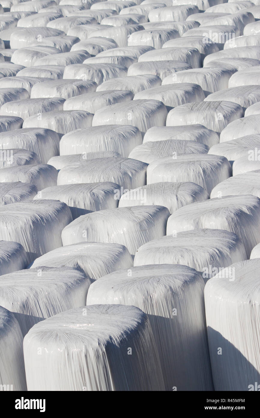 Wrapped Bale High Resolution Stock Photography and Images - Alamy