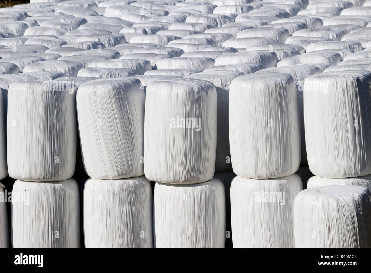 Wrapped Bale High Resolution Stock Photography and Images - Alamy