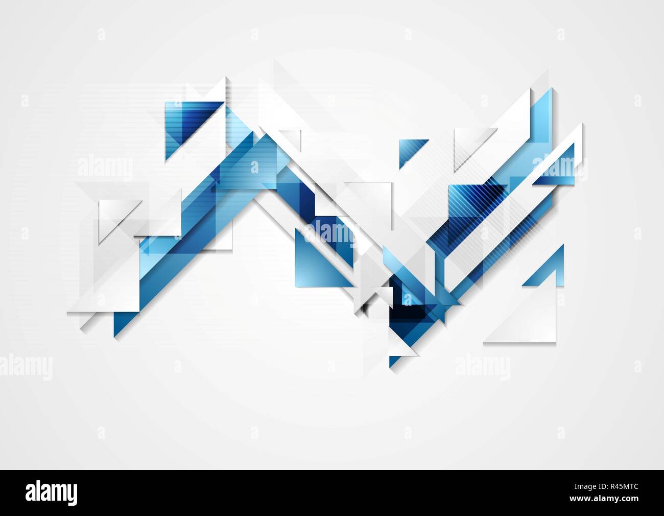 Bright hi-tech geometry background Stock Photo - Alamy