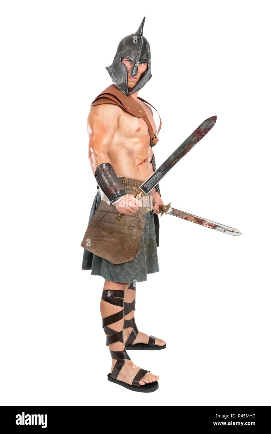 Historical gladiator Cut Out Stock Images & Pictures - Alamy