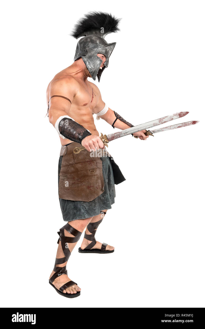 Historical gladiator Cut Out Stock Images & Pictures - Alamy