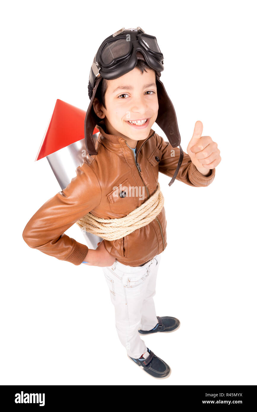 Child travel rocket Cut Out Stock Images & Pictures - Alamy