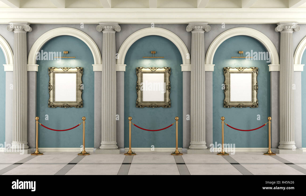 Classic interior metal wall hi-res stock photography and images - Alamy