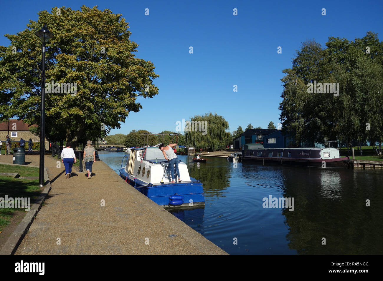 Ely cathedral, river ouse hi-res stock photography and images - Alamy