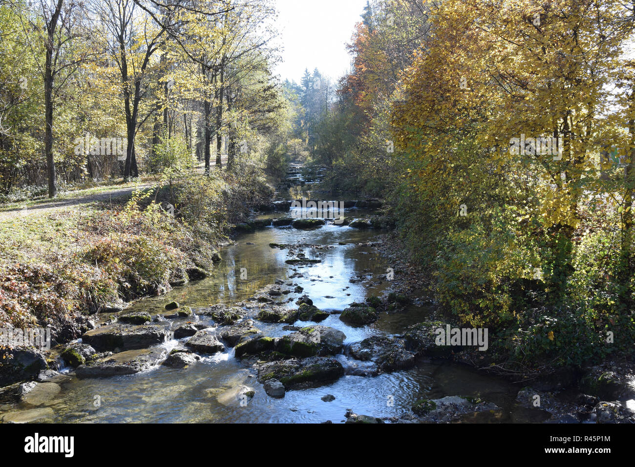 bad feilnbach autumn Stock Photo - Alamy