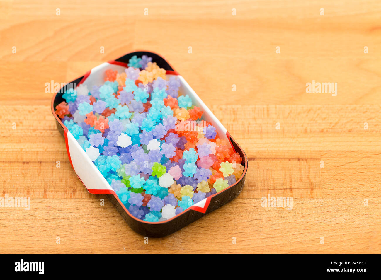 Box of japanese candy Stock Photo - Alamy