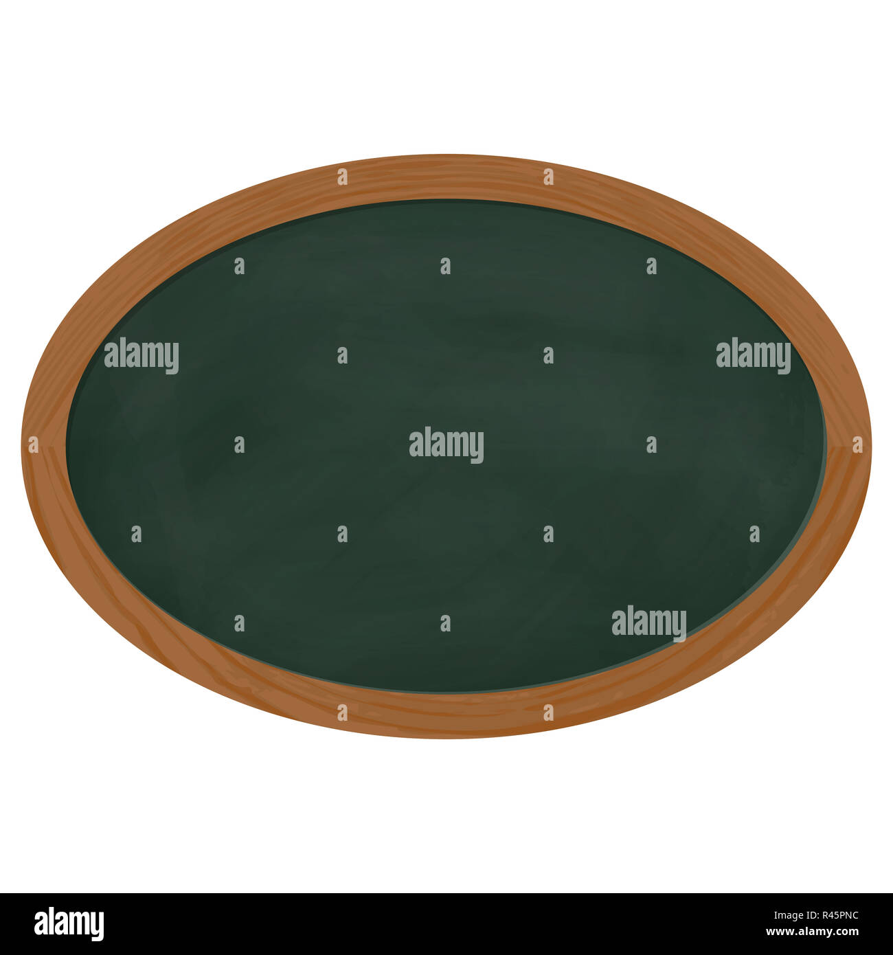 chalk board with wooden frame Stock Photo - Alamy