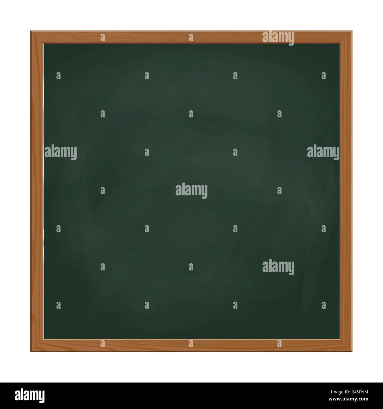 chalk board with wooden frame Stock Photo - Alamy
