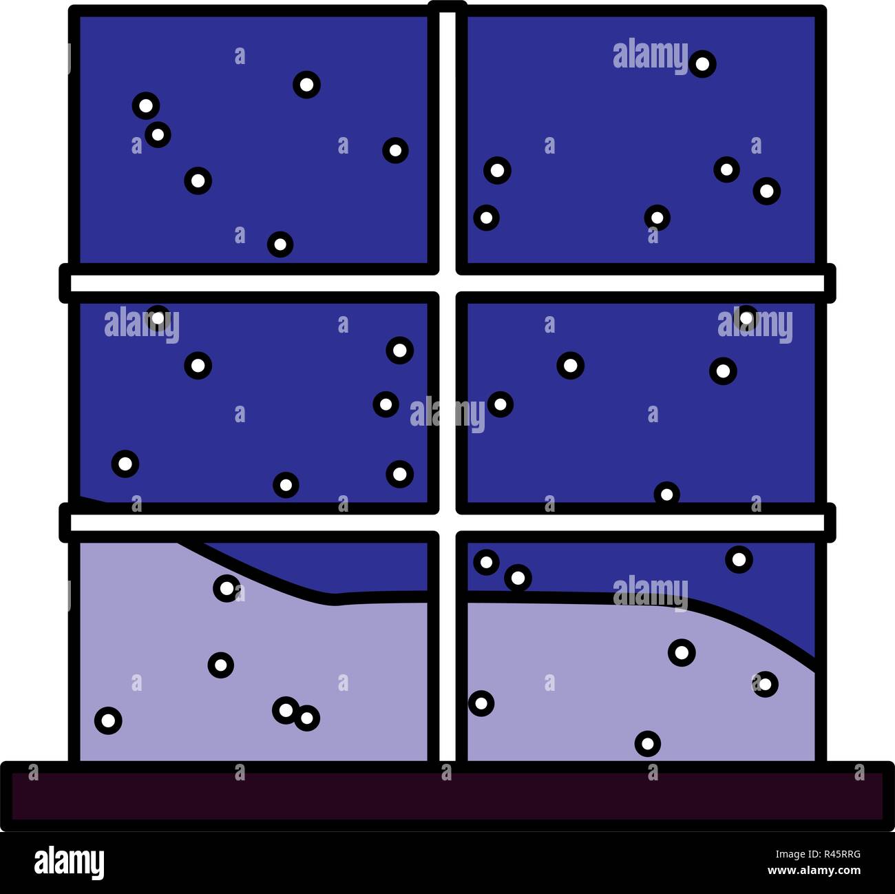 window icon over white background, vector illustration Stock Vector ...