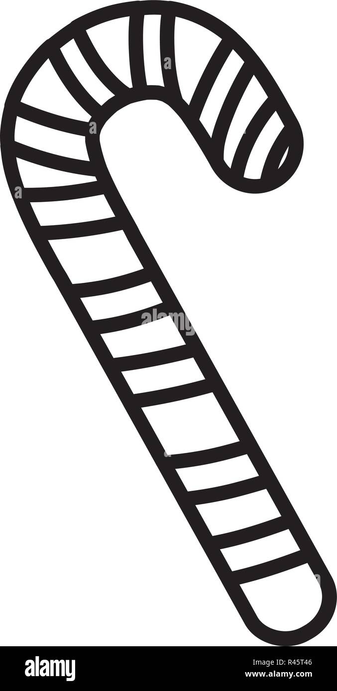 Christmas cane over white background, vector illustration Stock Vector ...