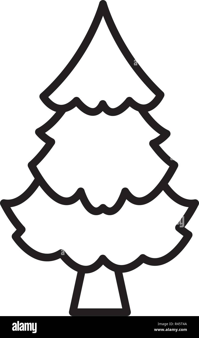 pine tree over background, vector illustration Stock Vector Image & Art ...