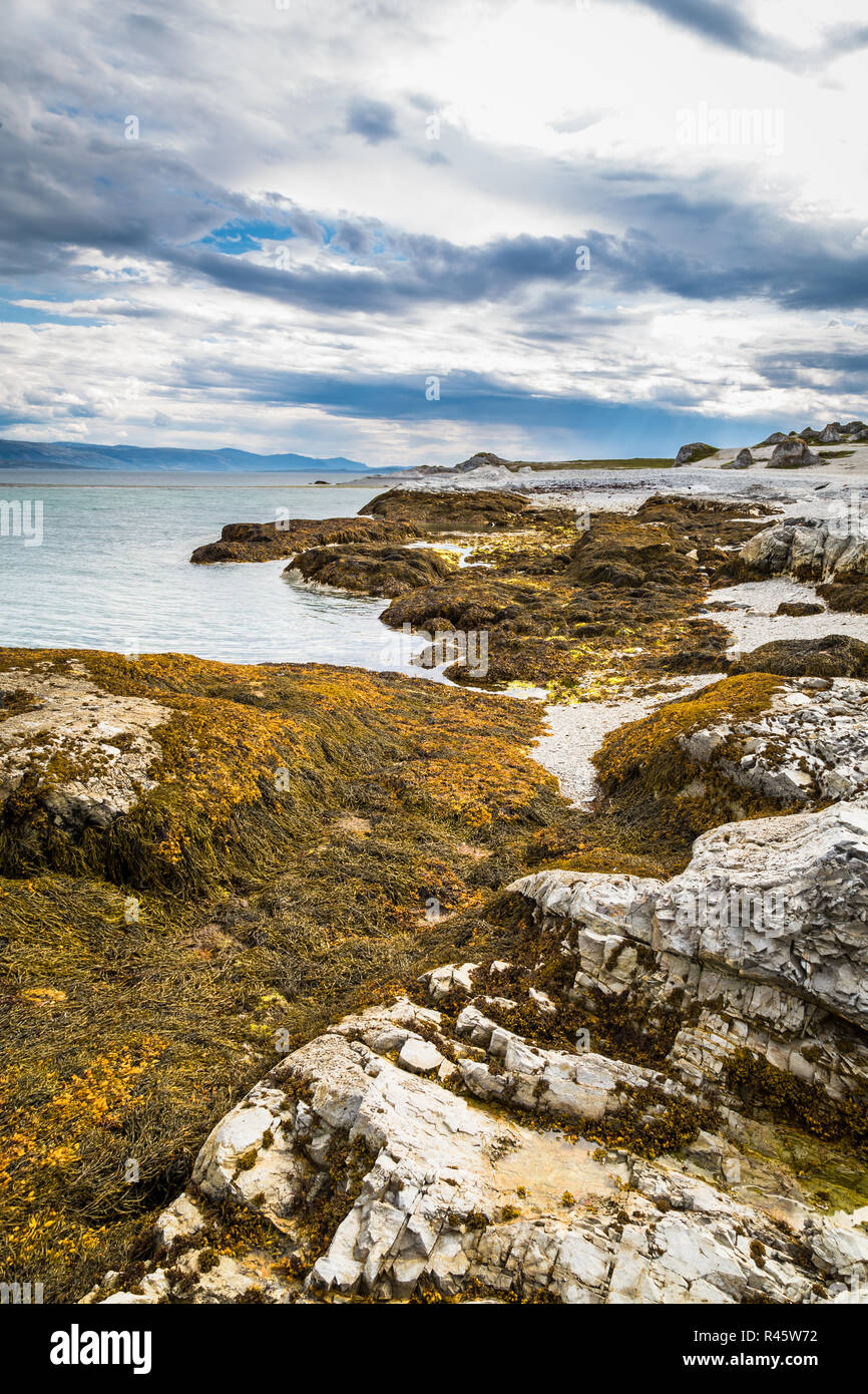 Landscape of the north-east coast of Finnmark in Norway Stock Photo - Alamy