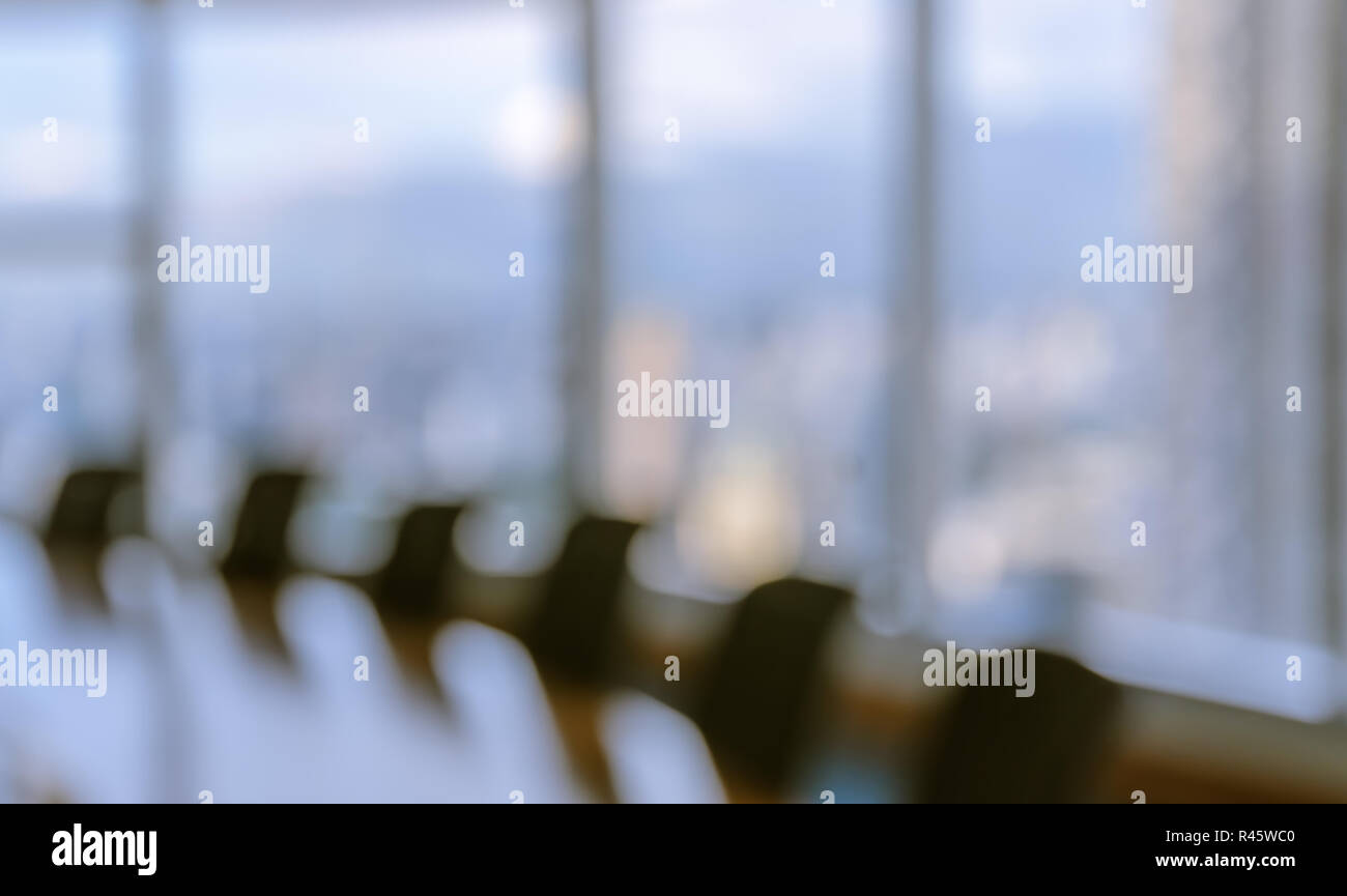 Blurred conference room for background Stock Photo - Alamy