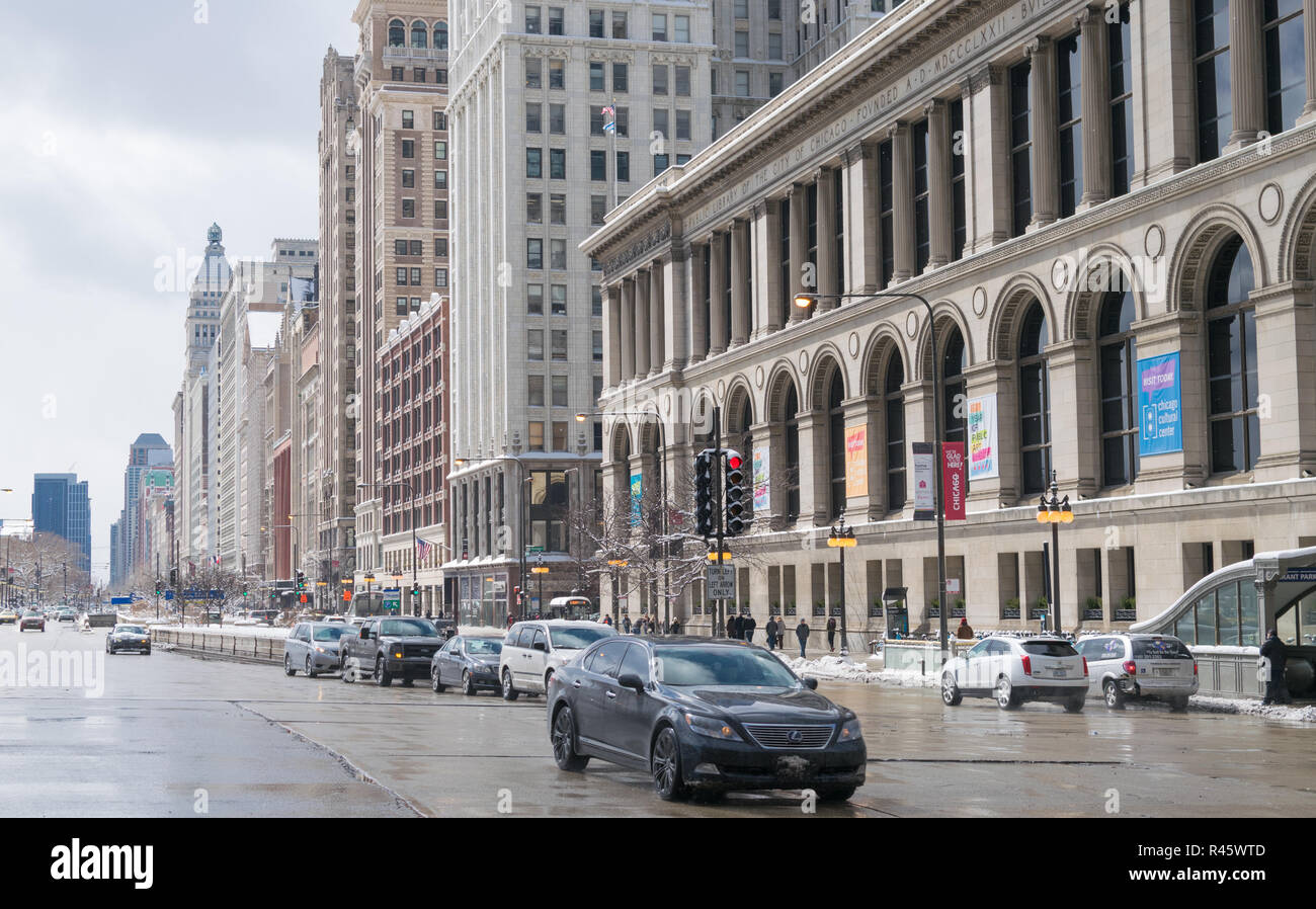 Michigan avenue hi-res stock photography and images - Alamy