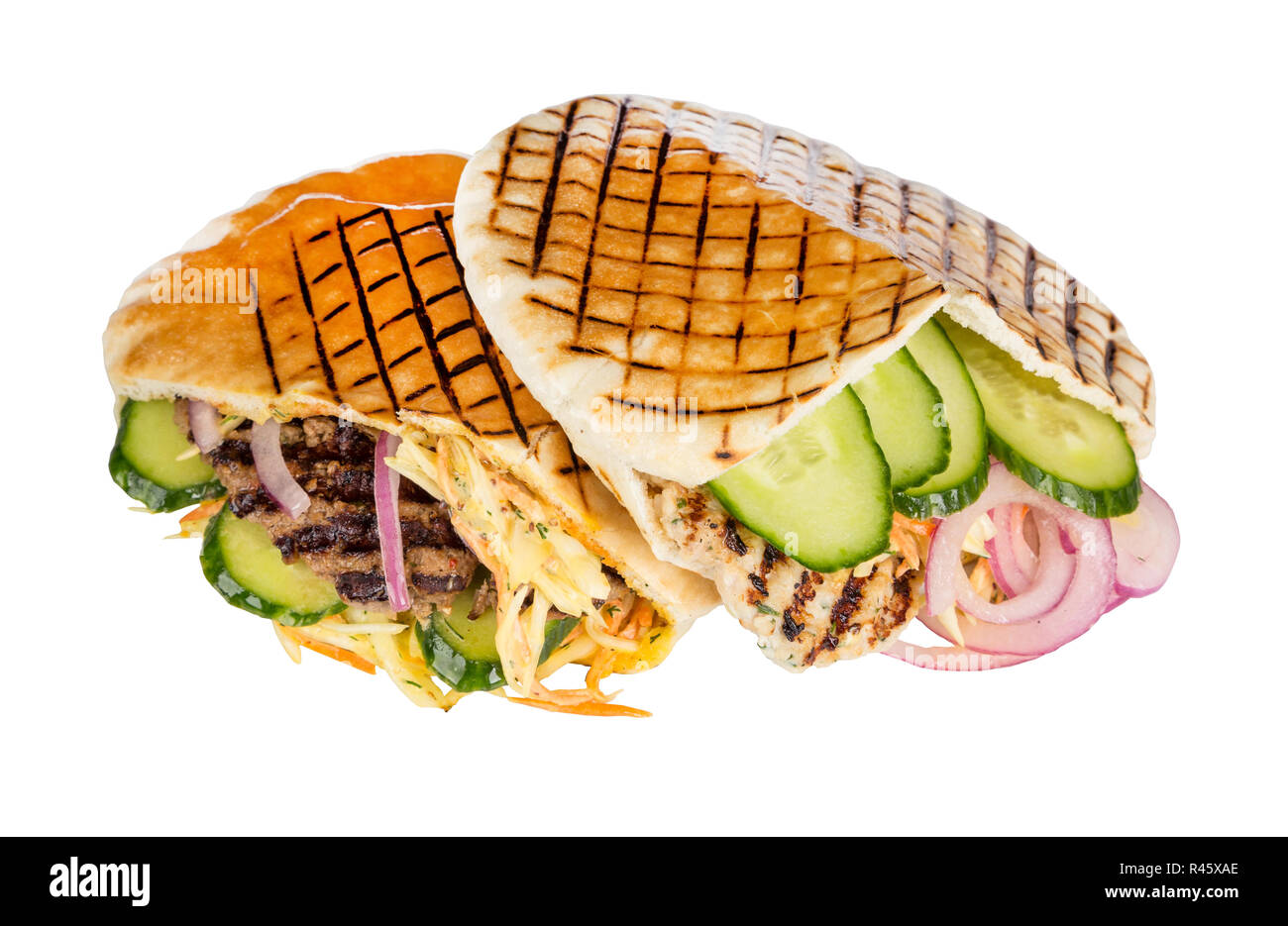 Arabic fast food Cut Out Stock Images & Pictures - Alamy