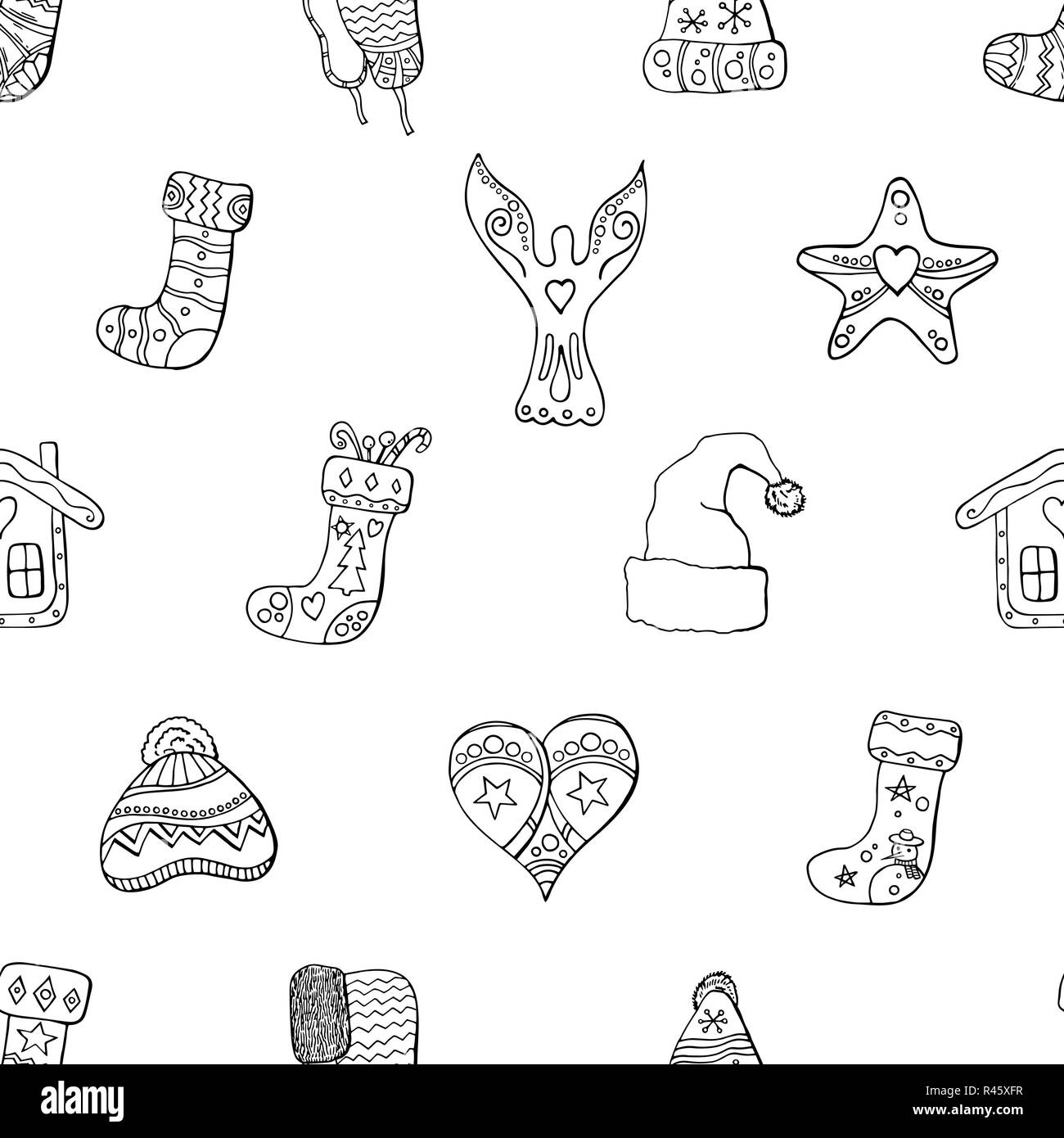 Angel repeat pattern Stock Vector Images - Alamy