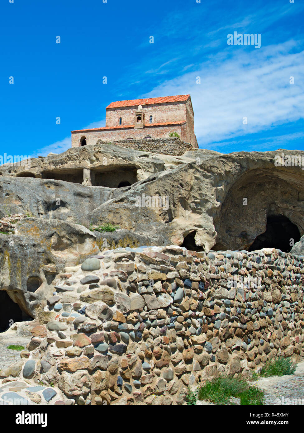 Uplistsikhe cave town, Georgia Stock Photo - Alamy