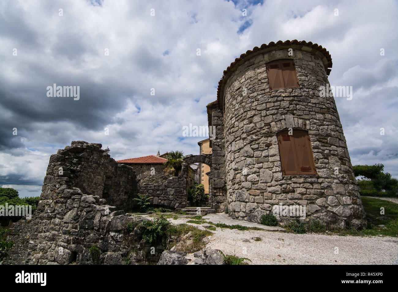 Hum is a town in the central part of Istria, northwest Croatia, and ...