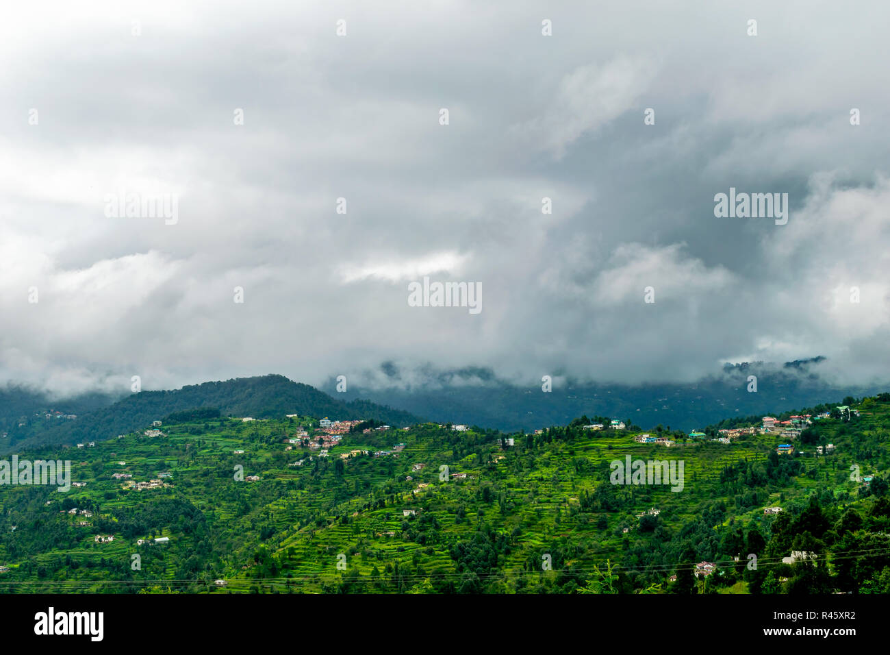 Binsar zero point trek hi-res stock photography and images - Alamy